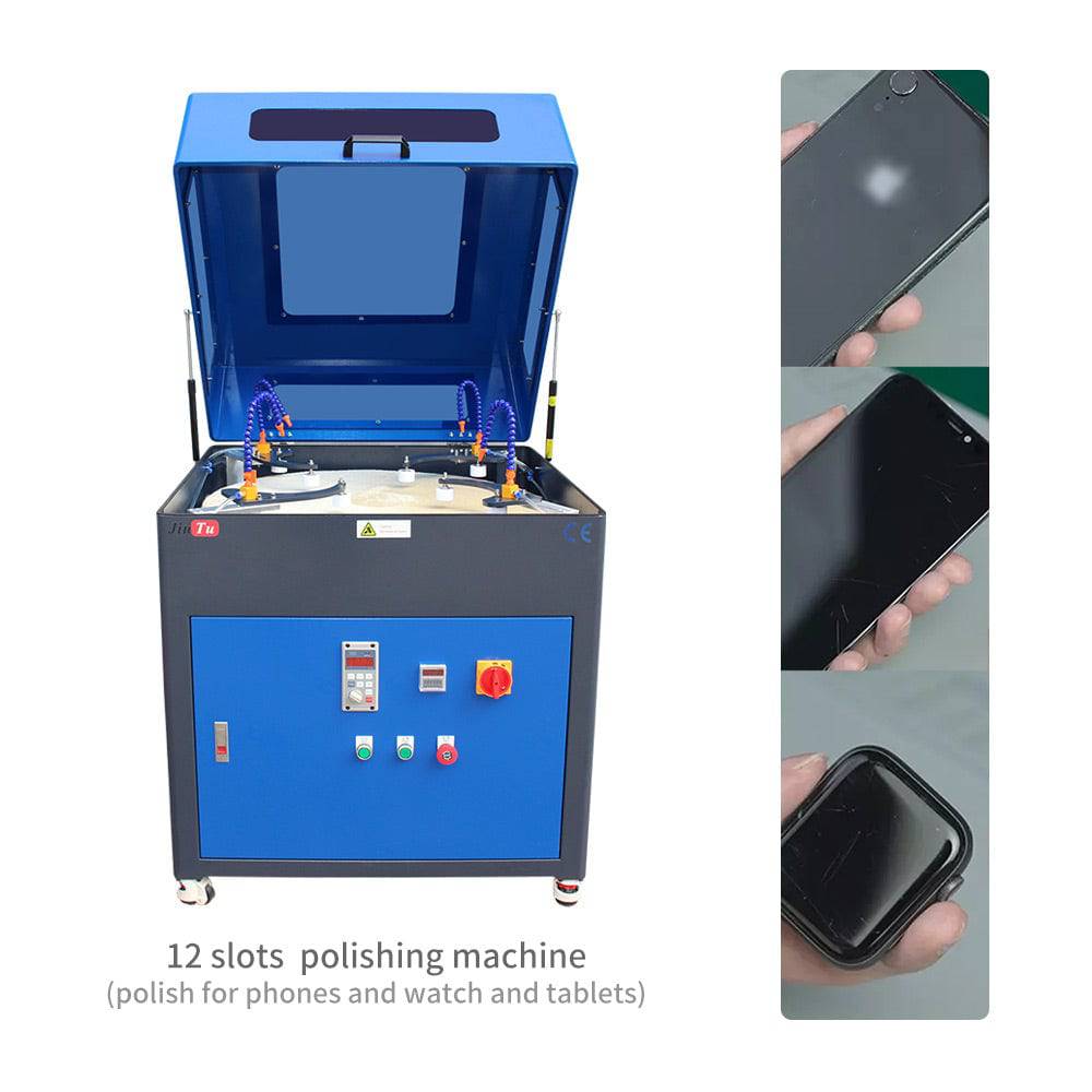 Jiutu Newest 12 Slots Built-In Air Polishing Machine